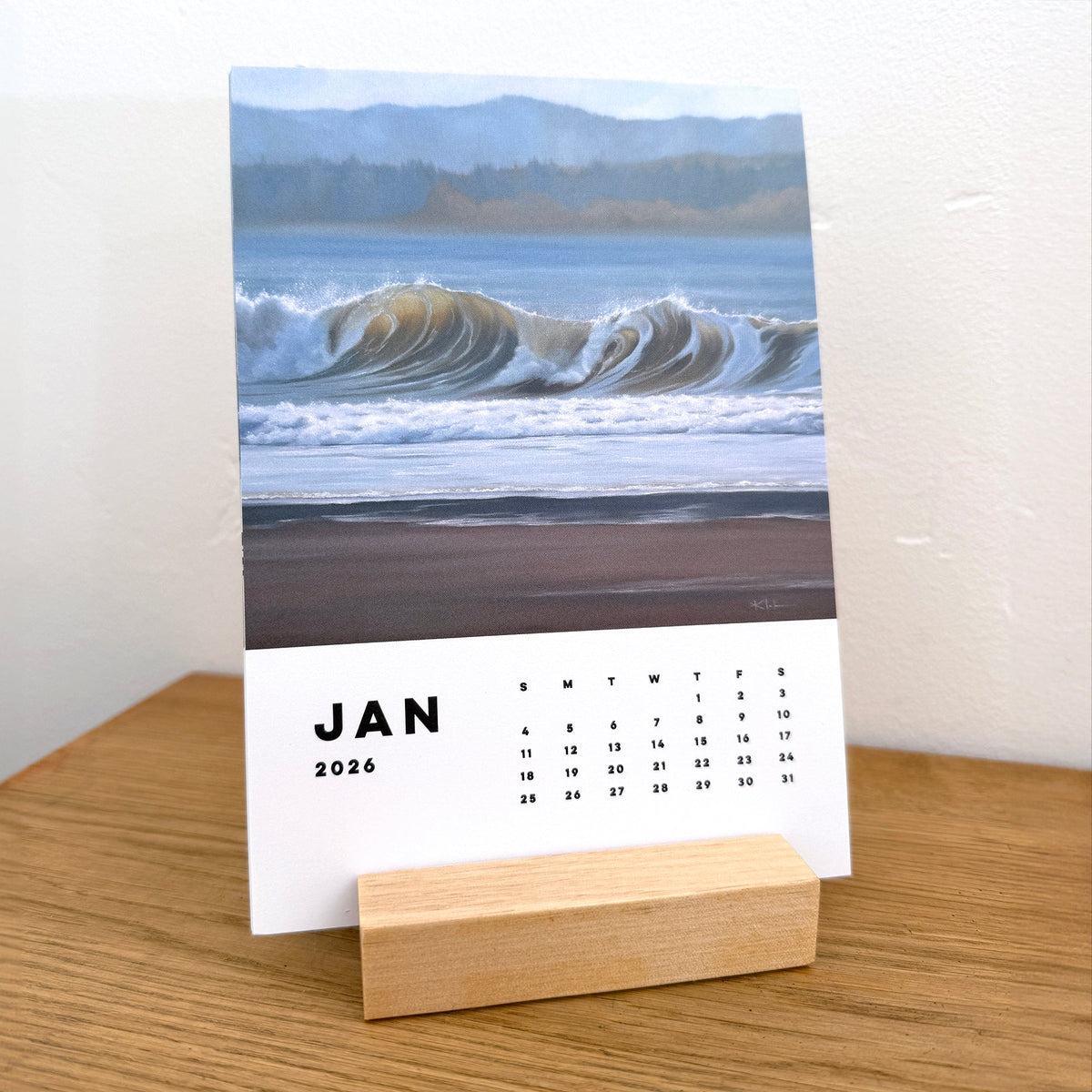 2026 Ocean Calendars are here! – Julie Kluh Art