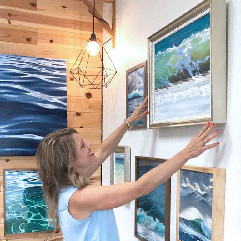 Holiday Show Dec 12 + Live Painting Demo – Julie Kluh Art